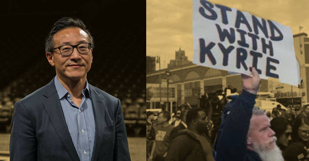 Nets owner Joe Tsai blasts Kyrie Irving supporters - Basketball Network ...