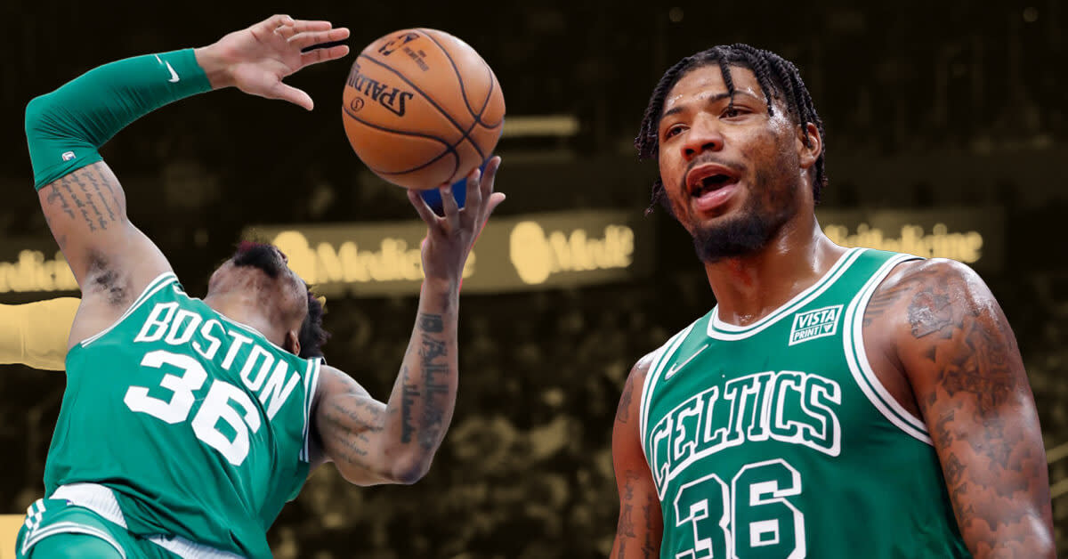 Marcus Smart on why he kept flopping: "Seeing the other guys reaction ...