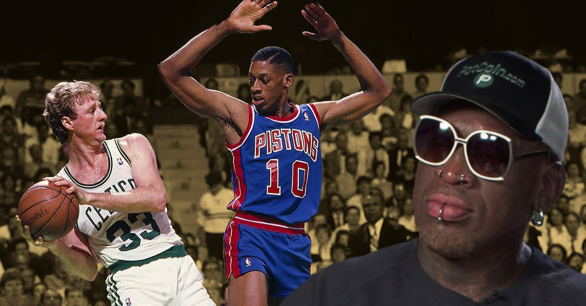 Dennis Rodman regrets saying that if Larry Bird was black, he would be ...