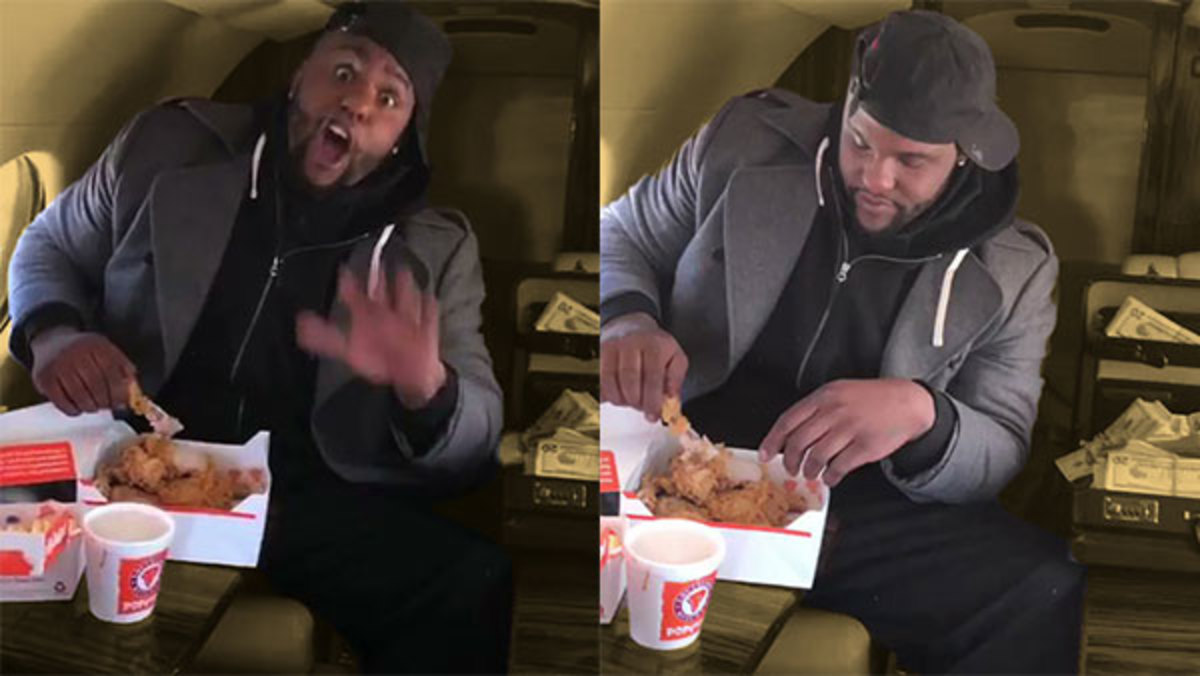 When Glen Davis posted a video munching on Popeyes after getting ...
