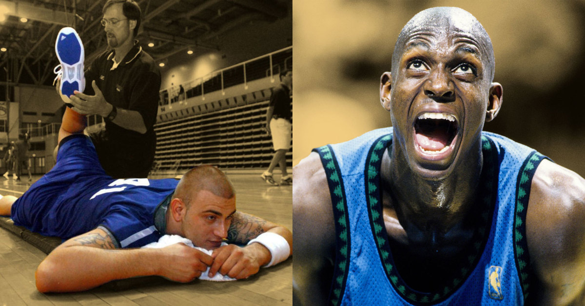 Kevin Garnett once requested a clip of him getting dunked on to be ...