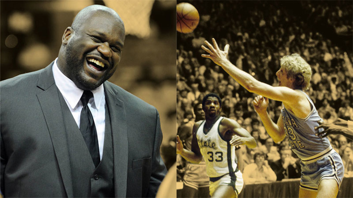 "At that time, only two guys were on TV, Magic Johnson and Larry Bird ...