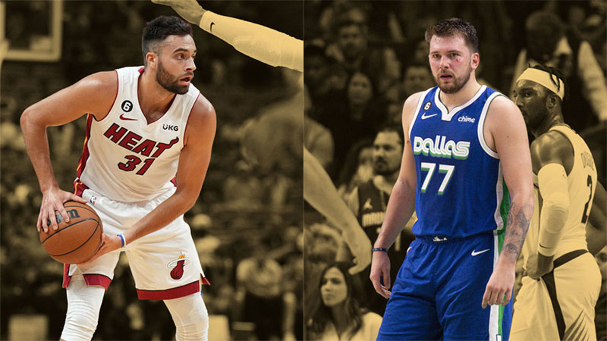 "Luka has the ball in his hands the whole time, it's tough to get in a rhythm as a teammate ...