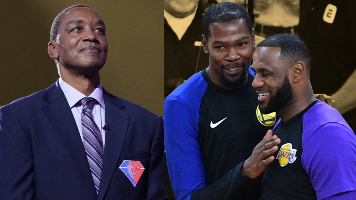 Isiah Thomas thinks LeBron and Kevin Durant deserve more respect for ...
