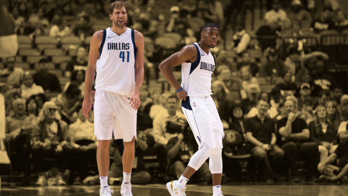 Dennis Smith Jr. on his first memory of Dallas Mavericks legend Dirk ...