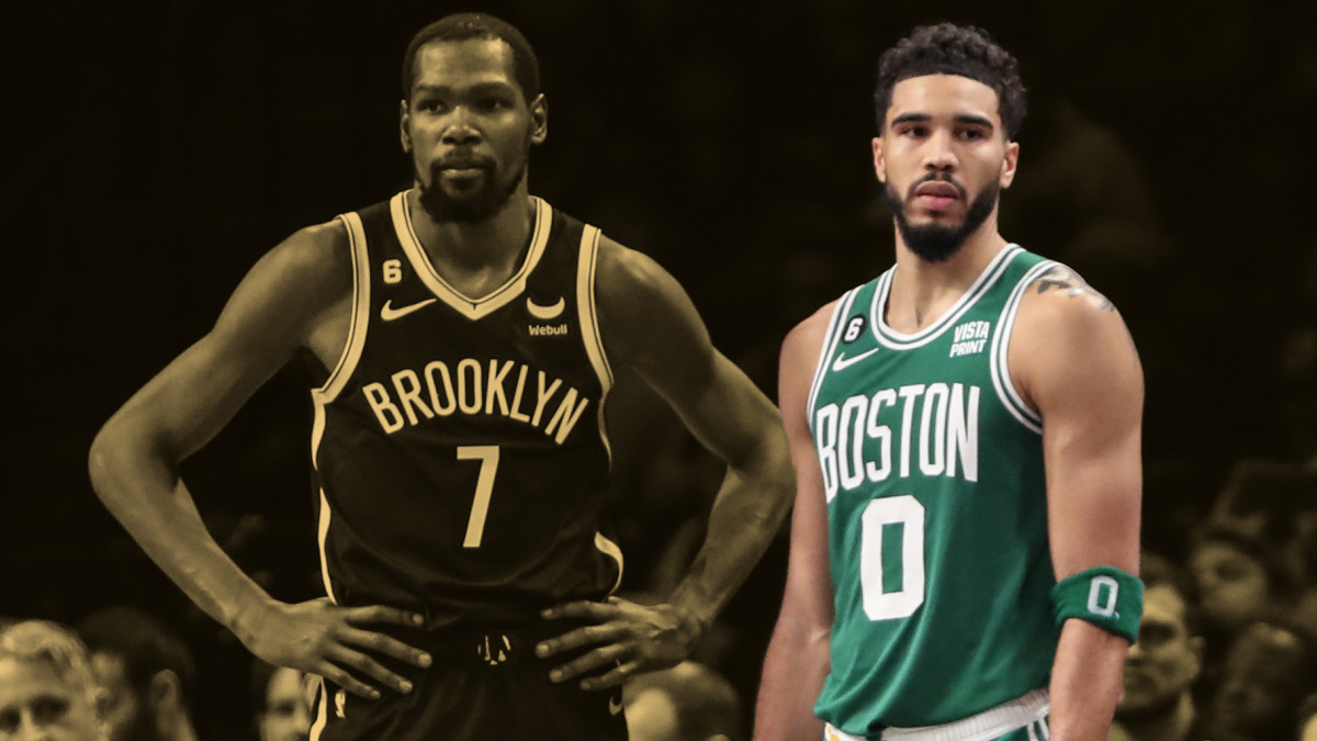 Stephen A. Smith believes that Jayson Tatum should be a starter over Kevin Durant in the Eastern ...