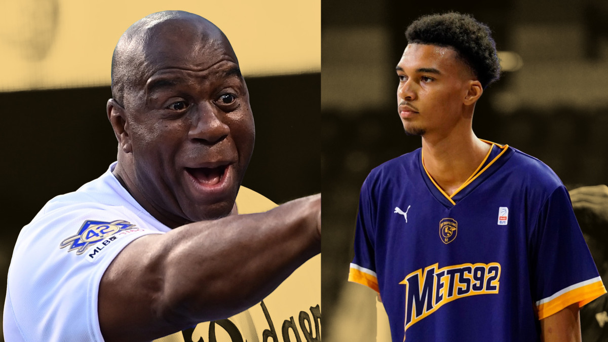 “The best player in the world” - Magic Johnson pays Victor Wembanyama ...