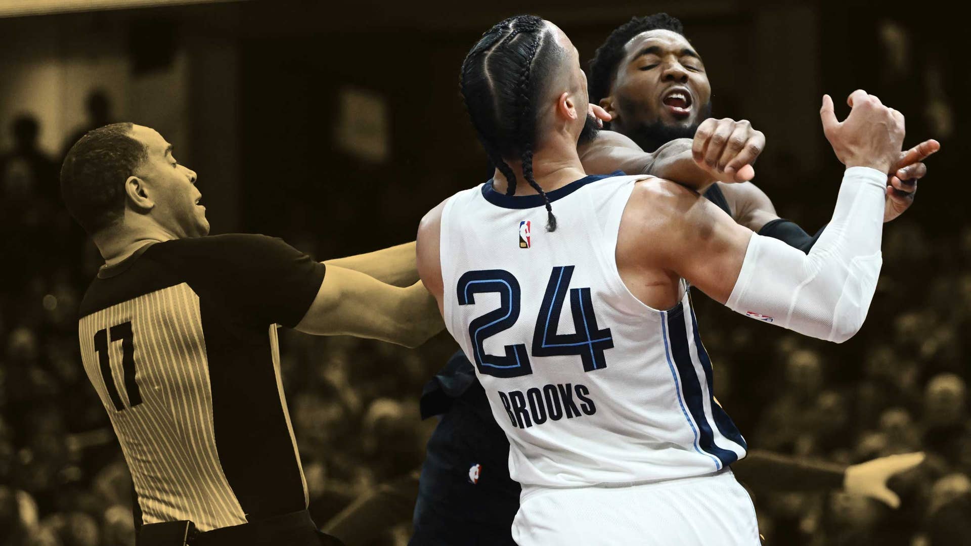 Danny Green speaks on the fight between Donovan Mitchell and Dillon ...
