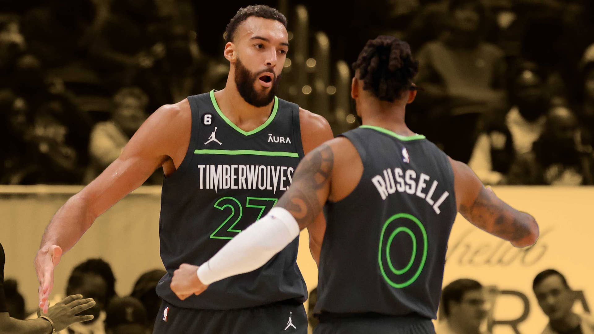 D'Angelo Russell was reportedly "getting down on Rudy Gobert in games ...