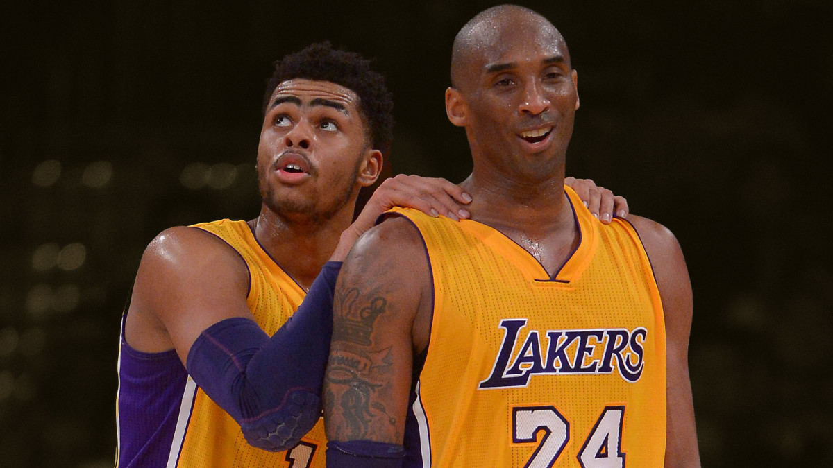 D’Angelo Russell shares his appreciation for Kobe Bryant ahead of his ...