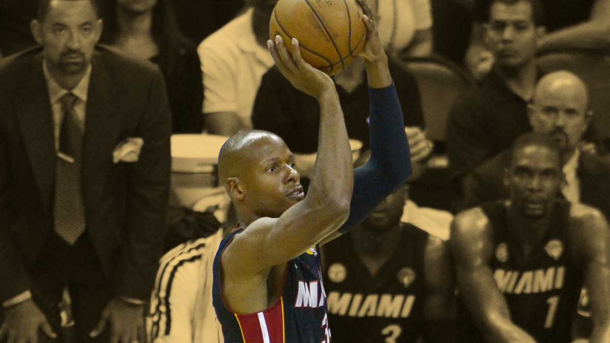 “I watched Ray Allen practice that shot wildly enough” - Mike Miller on ...