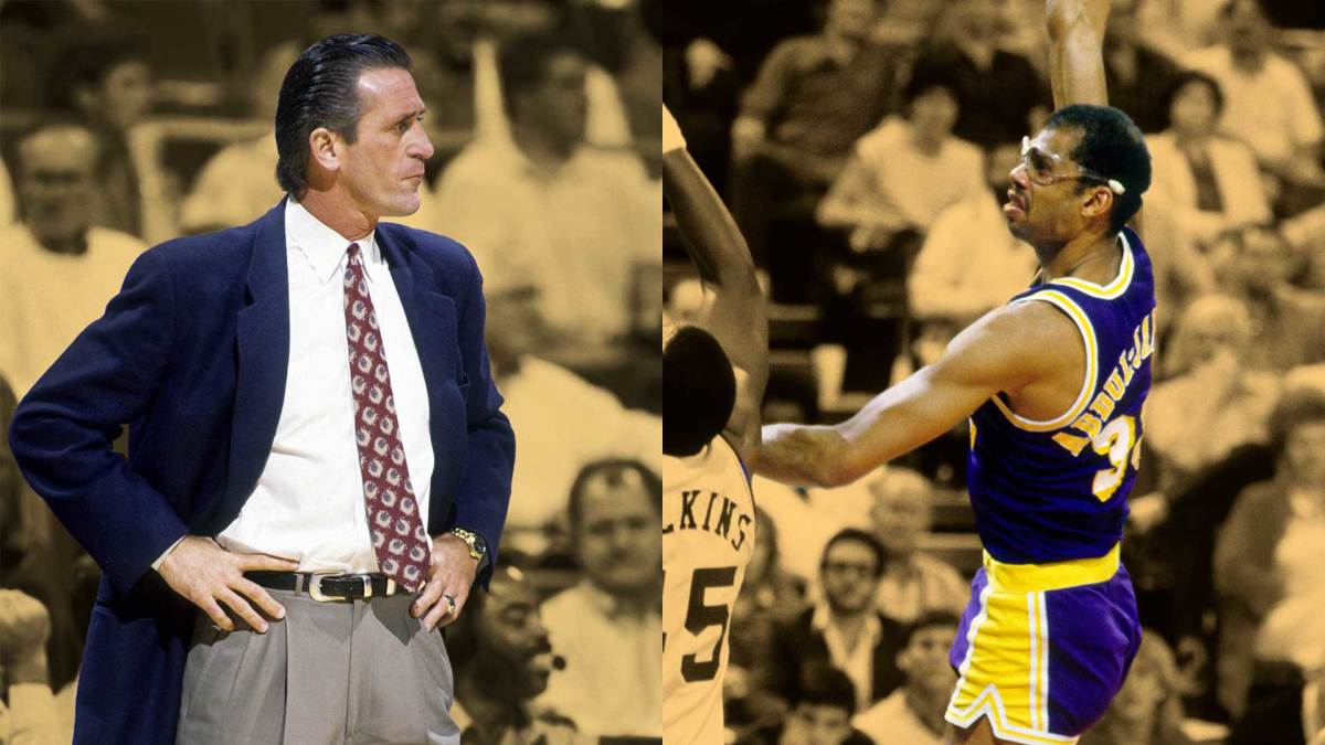 Pat Riley breaks down Kareem Abdul Jabbar's record setting sky hook ...
