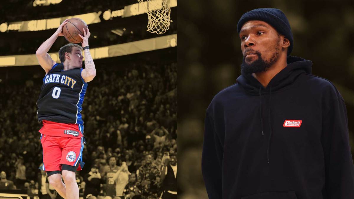 Kevin Durant clears the air about "hating on Mac McClung" - Basketball ...