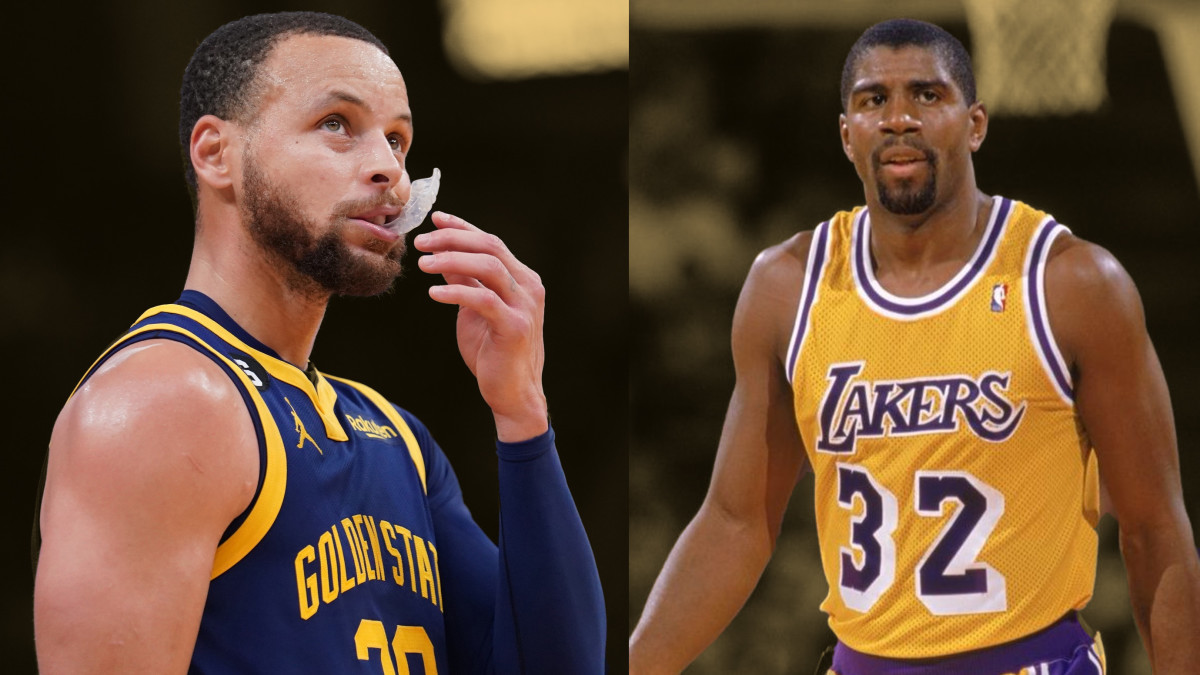 Andre Iguodala explains why Stephen Curry is better than Magic Johnson ...