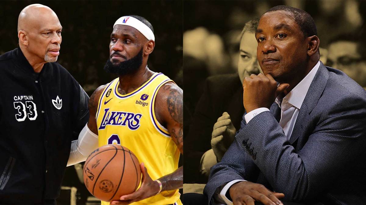 Isiah Thomas explains his GOAT transition over time - Basketball ...