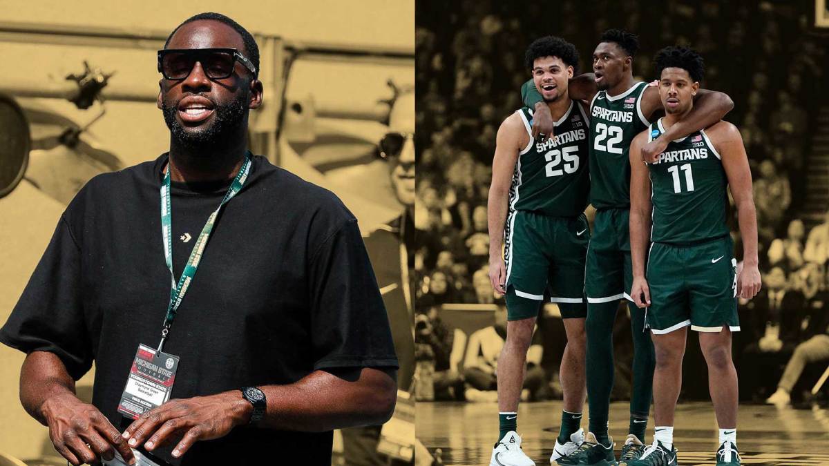 Draymond Green gloats to D-Wade after Michigan upset vs. Marquette ...