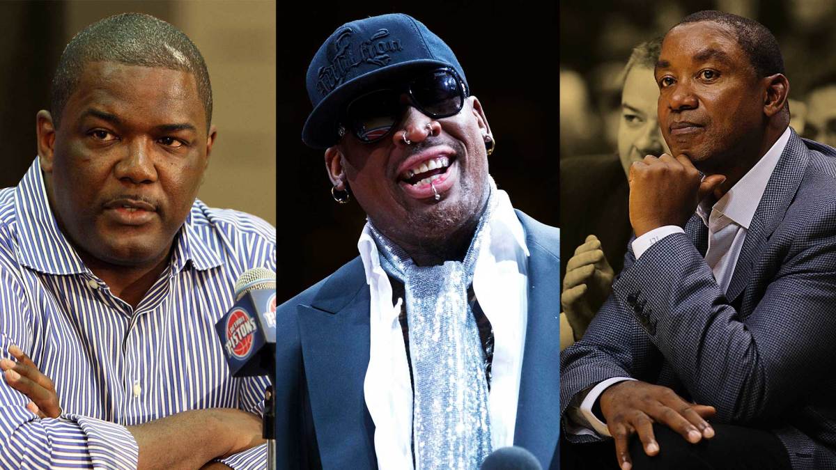 Dennis Rodman on Bad Boy Pistons bond: "We should be having sex ...