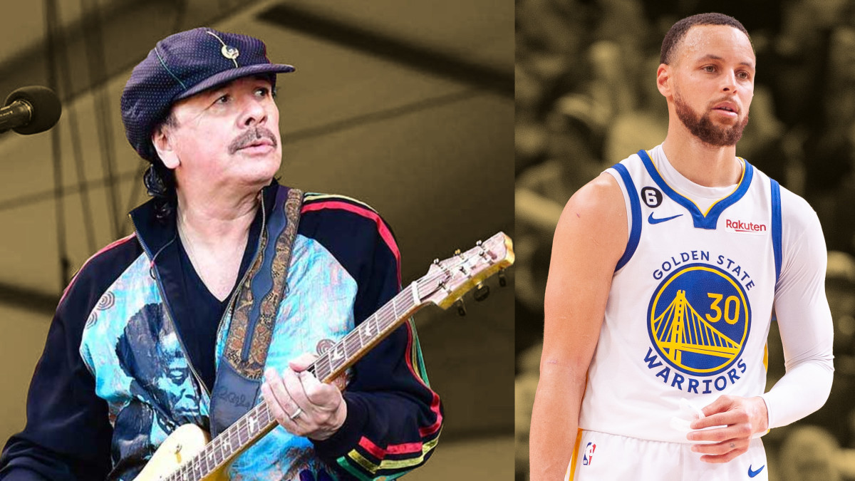 "How can you not love that little guy?" - Carlos Santana on why Stephen ...