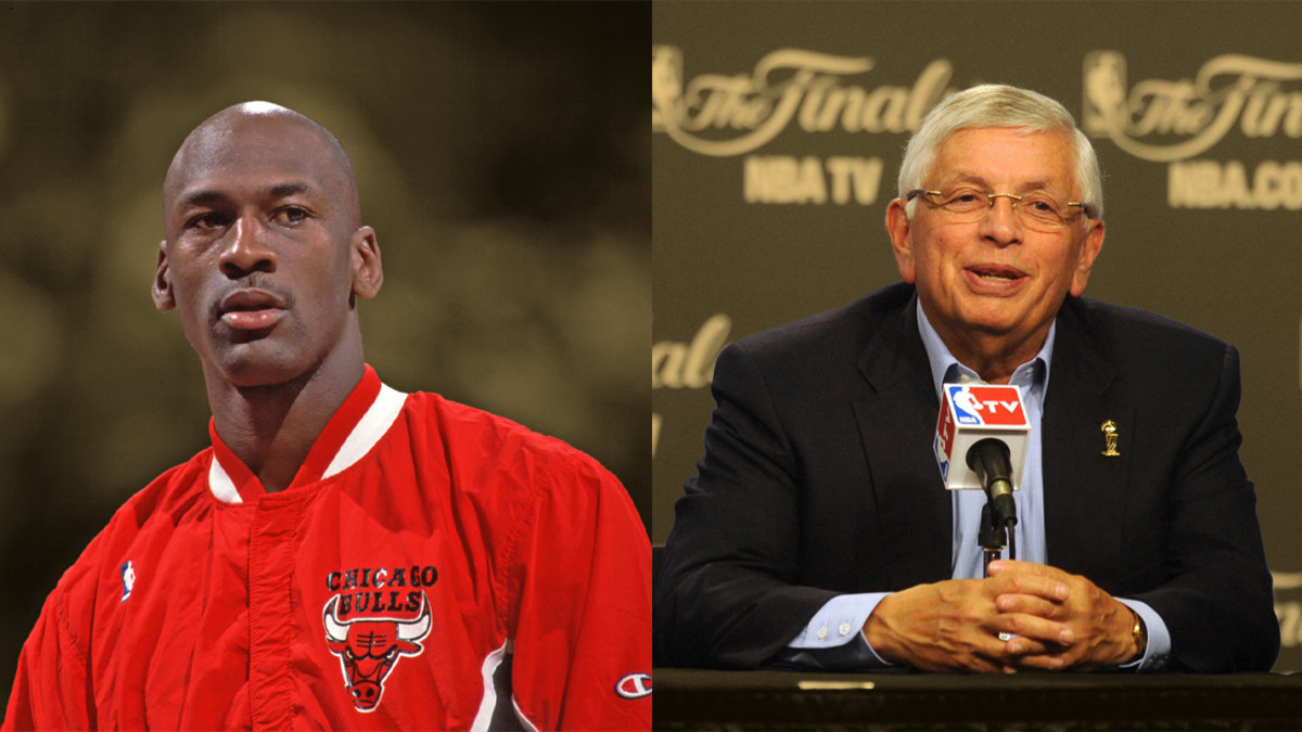 David Stern on whether he tried to talk Michael Jordan out of ...