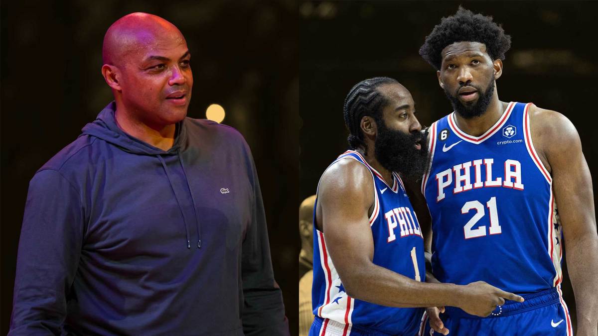 Charles Barkley believes the inclusion of Joel Embiid affected James Harden’s performance in ...
