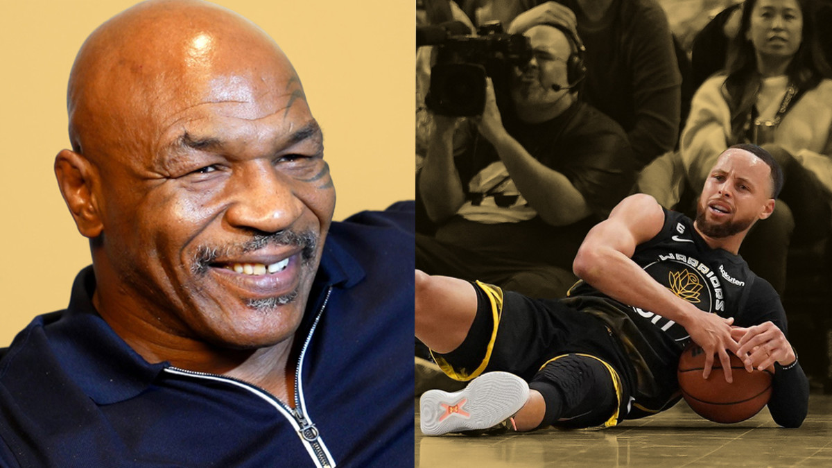 "Making it rain like Steph Curry" - Mike Tyson hit jumpshots while ...