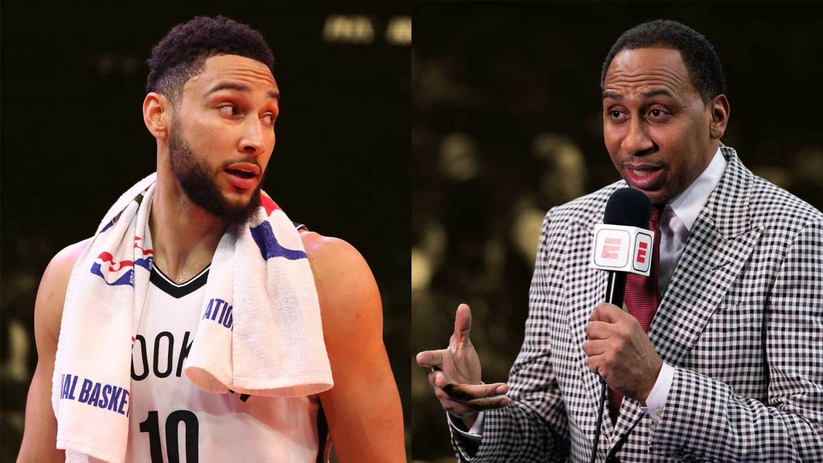 Stephen A. rants on Ben Simmons after trolling 76ers after GM7 loss ...