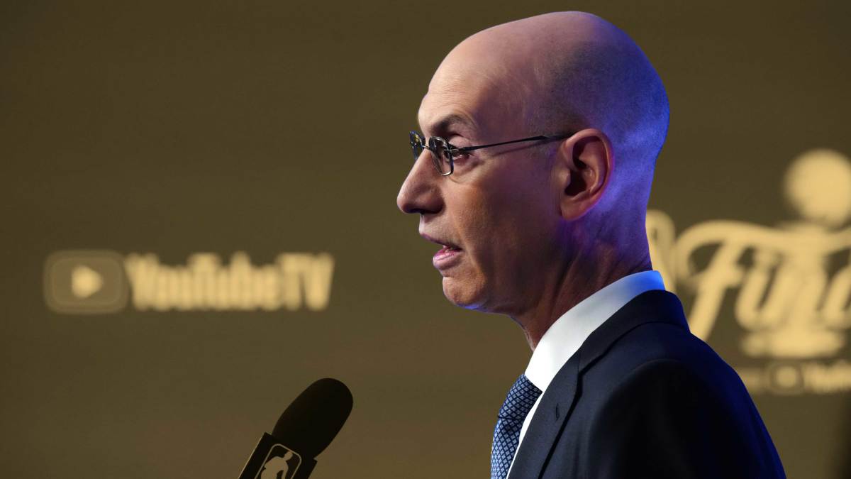 Adam Silver plans to implement FIBA rule to stop flopping - Basketball ...