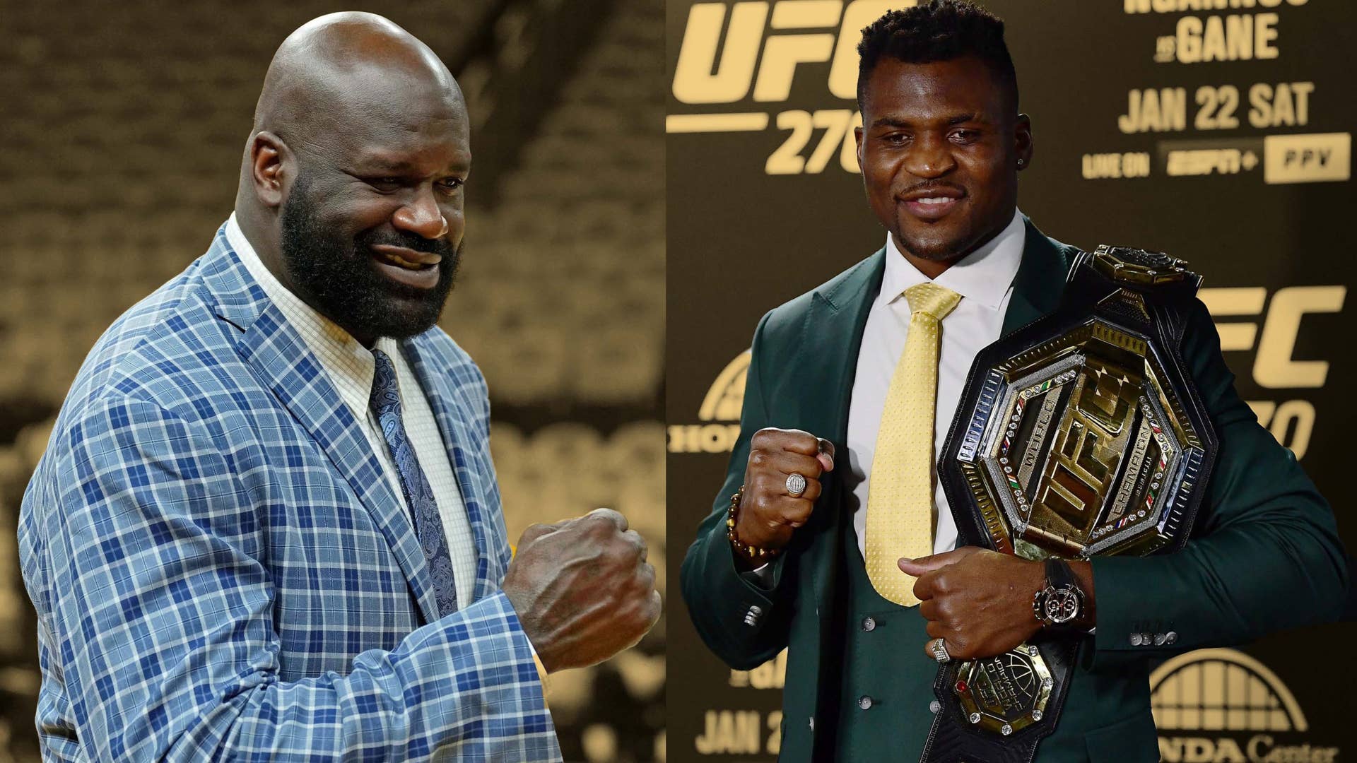 Shaq was surprised when he found out firsthand how strong Francis ...