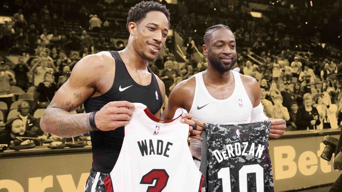 DeMar DeRozan pays tribute to Dwyane Wade - Basketball Network - Your ...
