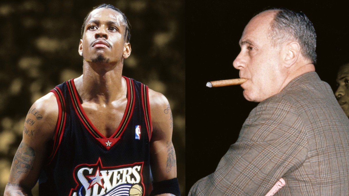 Allen Iverson recalls Red Auerbach wanting to bench him because he was ...
