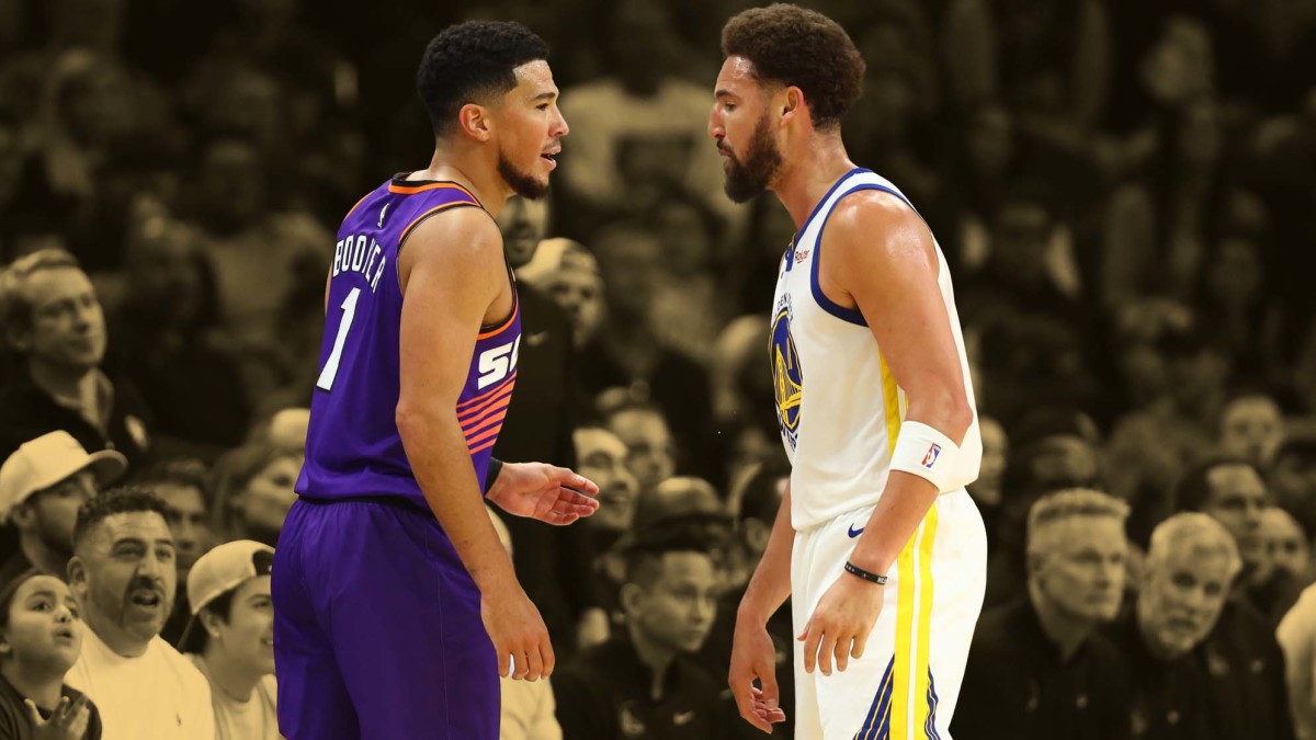 Klay Thompson regrets taunting Devin Booker admitting he was getting the best of him ...