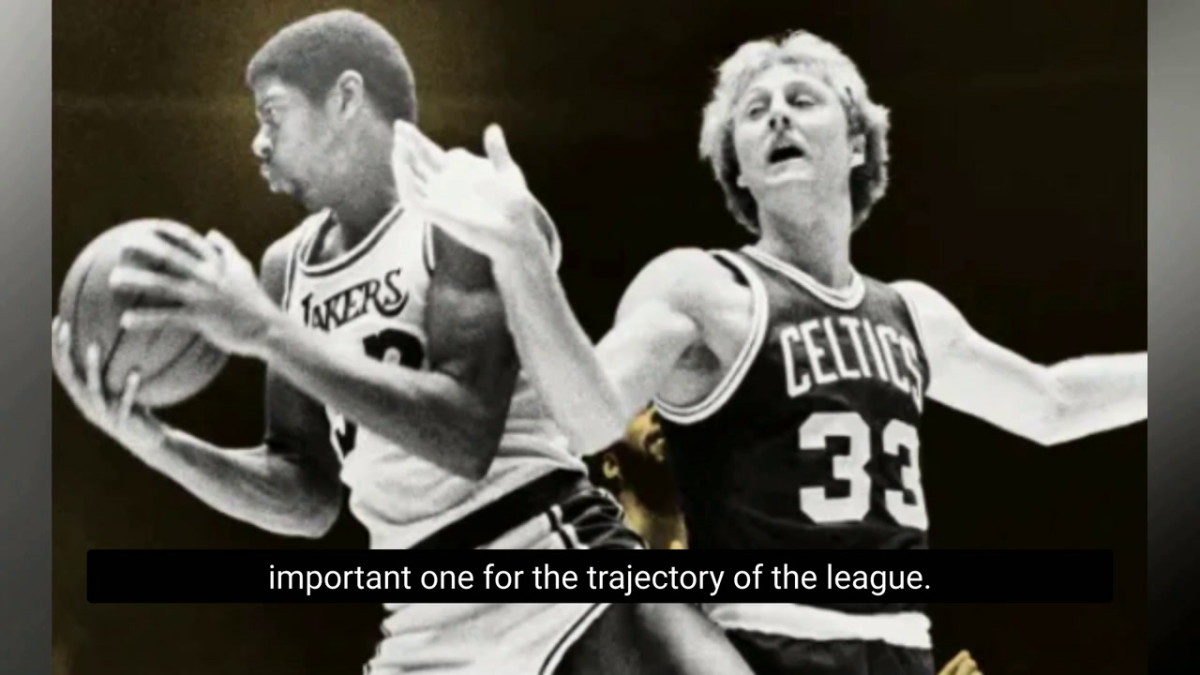 Larry Bird's and Magic Johnson's first NBA matchup - Basketball Network ...