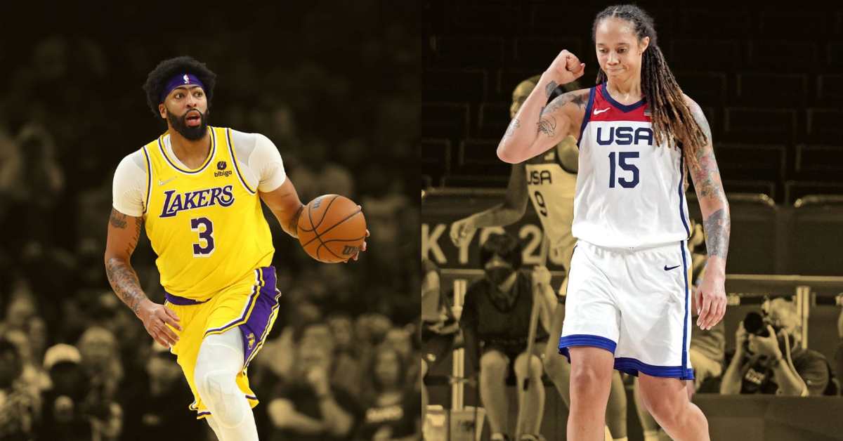 The rumor of Anthony Davis and Brittney Griner being engaged once upon ...