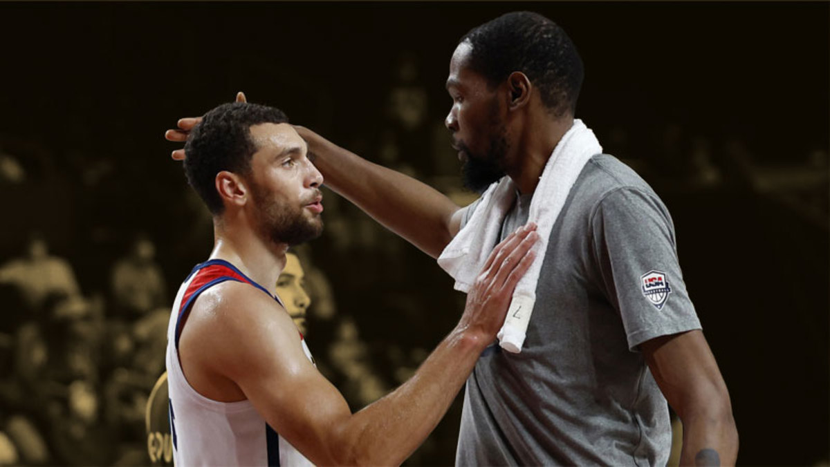 Iron sharpens iron — Zach LaVine works out with Kevin Durant and Jayson ...