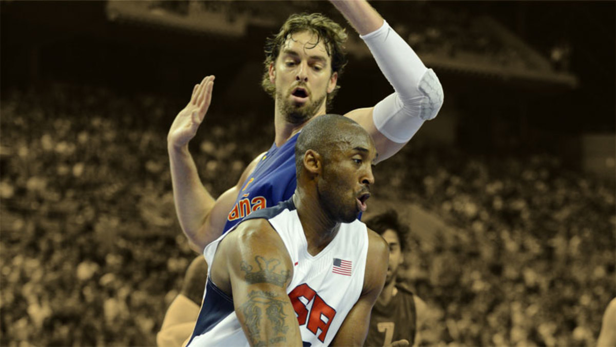 Kobe Bryant ran through Pau Gasol’s chest just to send a message ...