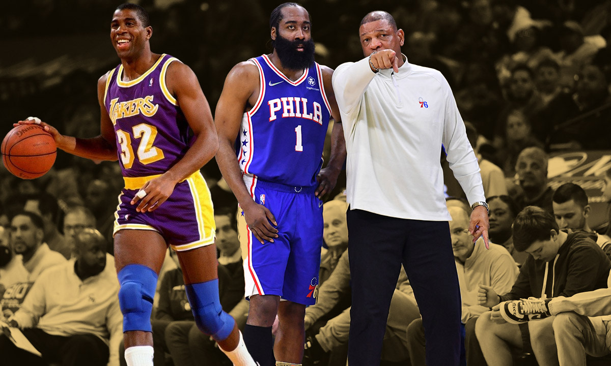 Doc Rivers expects James Harden to play like a "scoring Magic Johnson ...