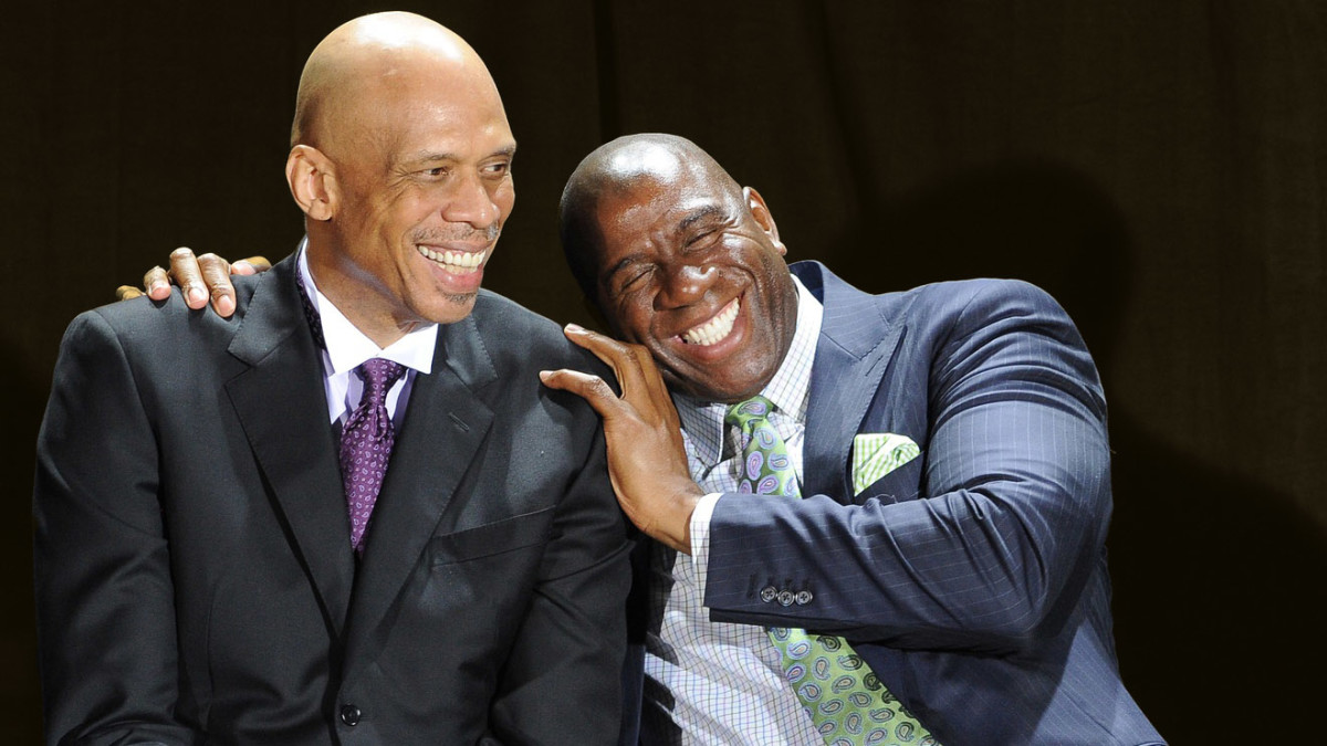 Magic Johnson shares how he gained Kareem Abdul-Jabbar’s trust -"Young ...