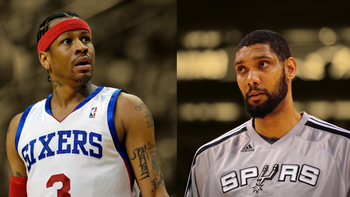 Allen Iverson opens up about how Tim Duncan came to the rescue after ...