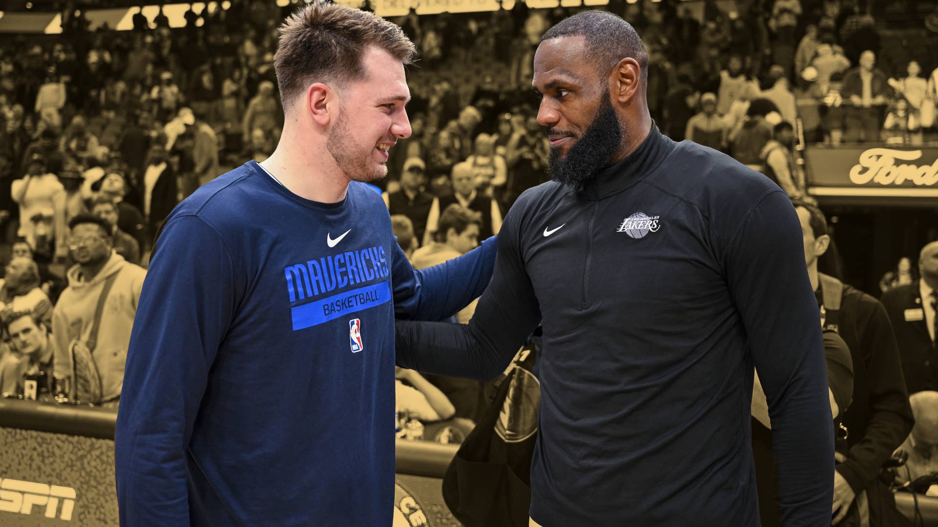 LeBron is very excited to have Luka Doncic on the Lakers - Basketball ...