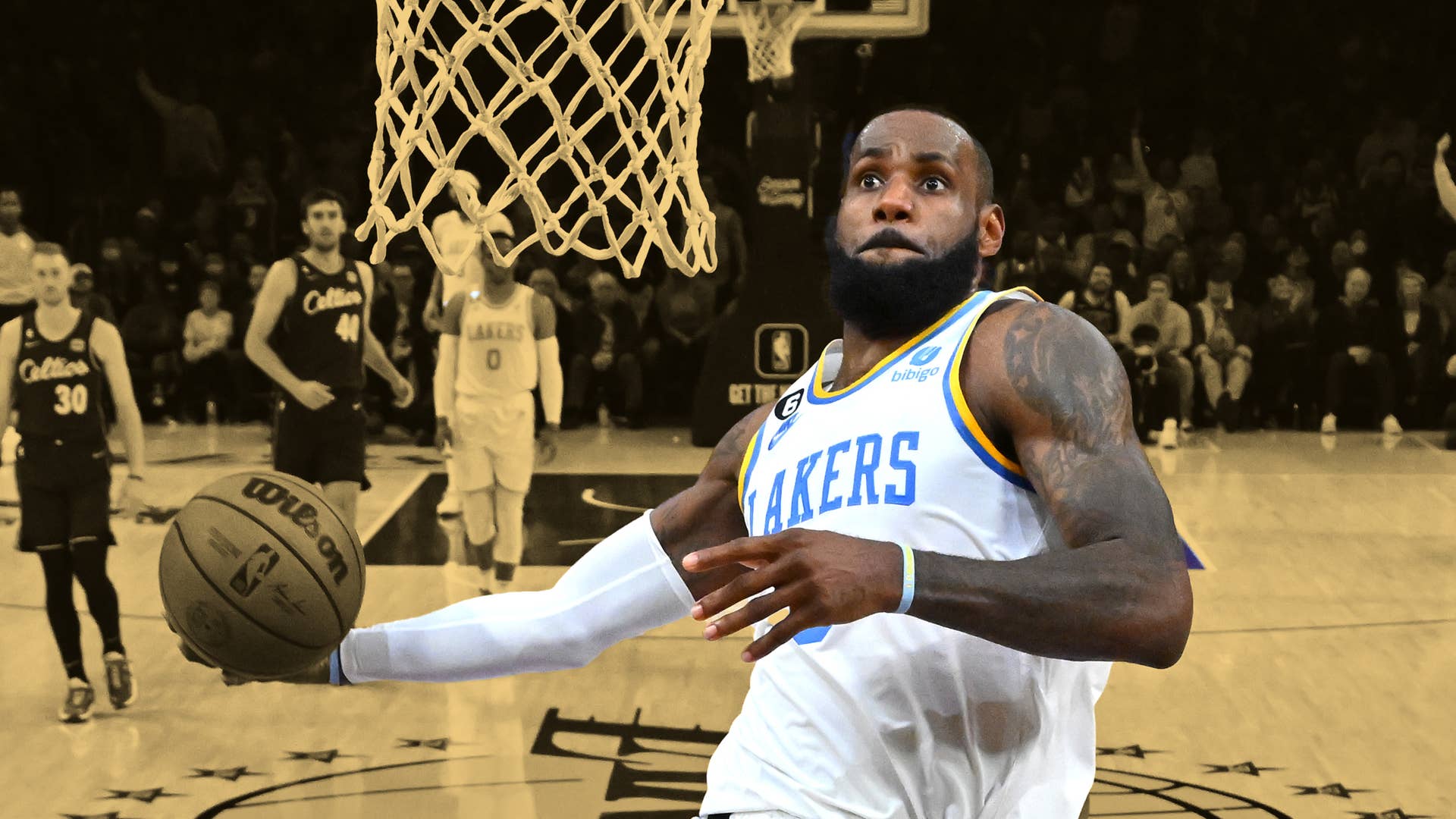 “LeBron is one of the best dunkers to ever play to not do it, I wish he ...