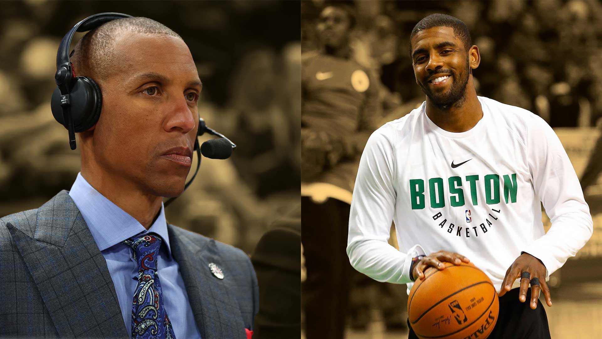 Reggie Miller was right beside Kyrie Irving when he was traded to ...