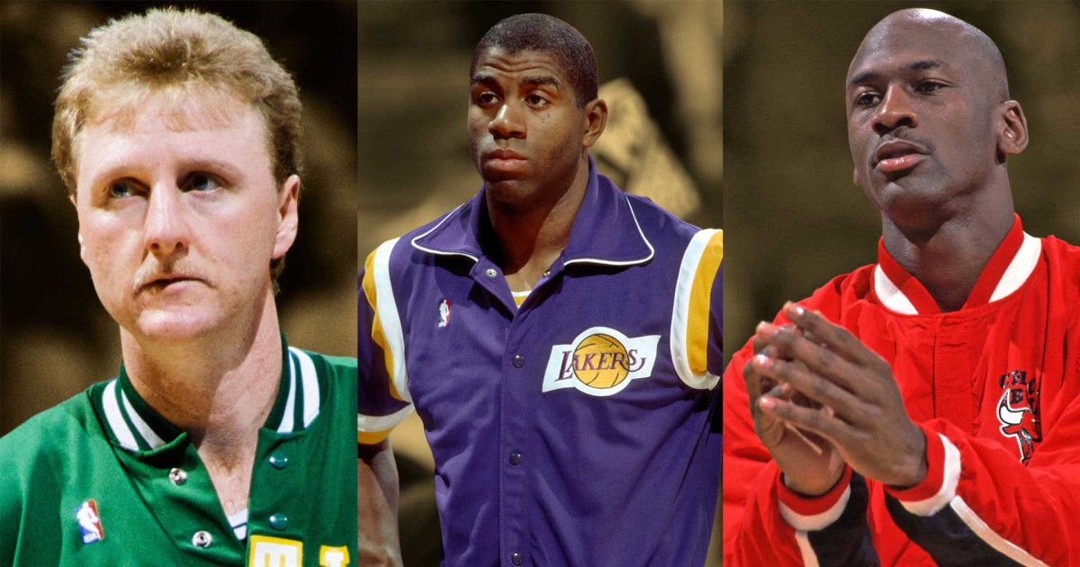 Michael Jordan said he doesn't put himself above Magic & Bird ...