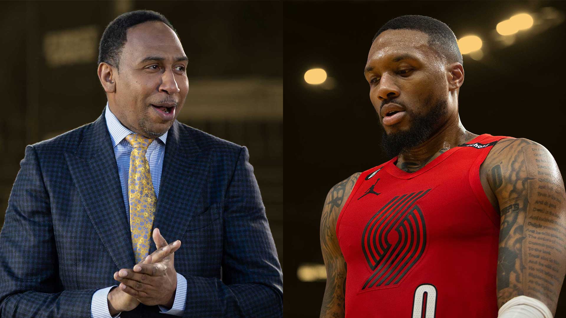 Stephen A. Smith thinks Blazers owe Damian Lillard a trade to Miami ...