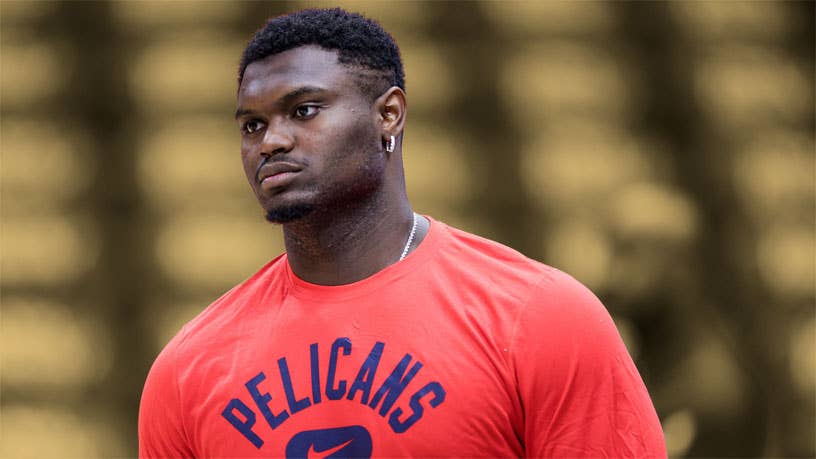 “He’s in fantastic shape” — Zion Williamson’s trainer, Jasper Bibbs ...