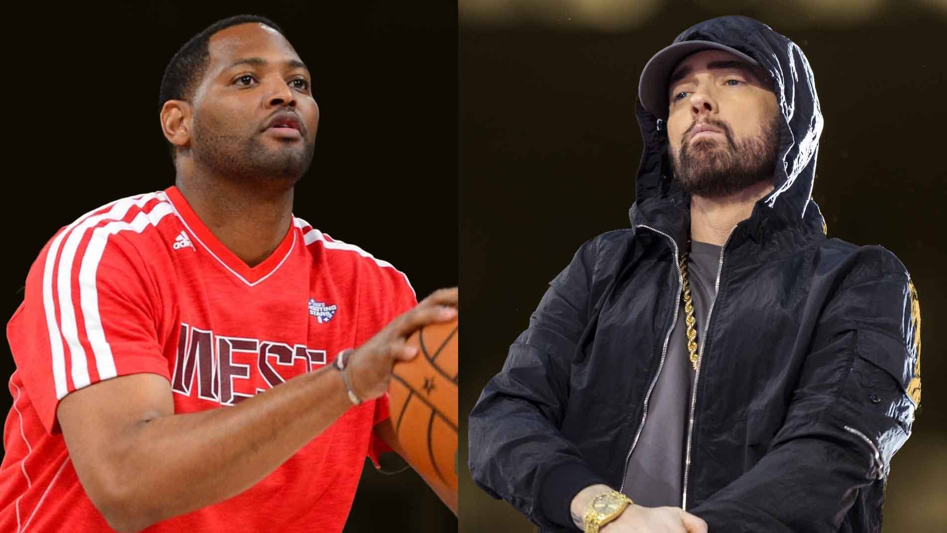 Robert Horry remembers talking trash with Eminem during the 2005 NBA ...