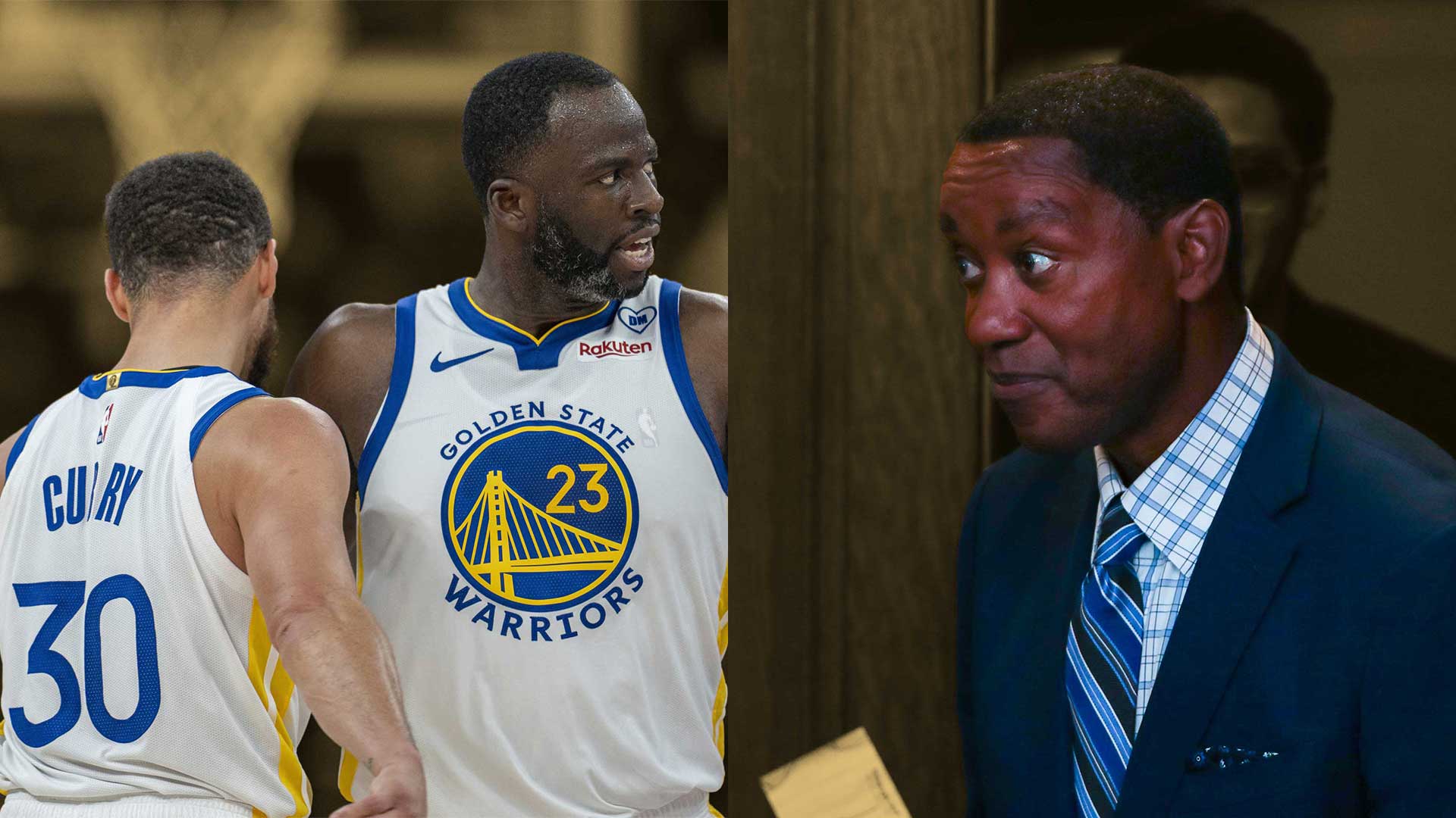 Isiah Thomas says Draymond Green is Warriors' point guard - Basketball ...