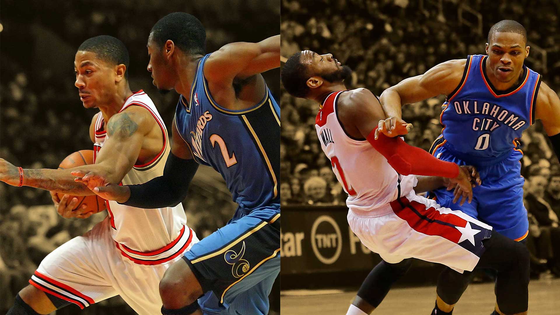 John Wall compares guarding Derrick Rose, Russell Westbrook ...