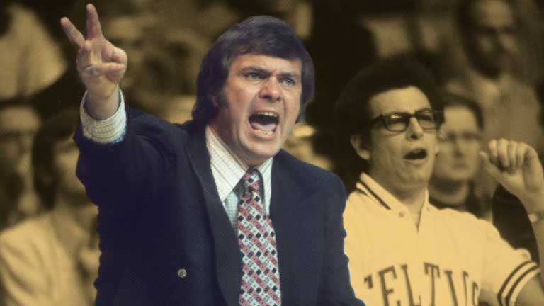 Celtics head coach Tommy Heinsohn fainted after his team won the ...