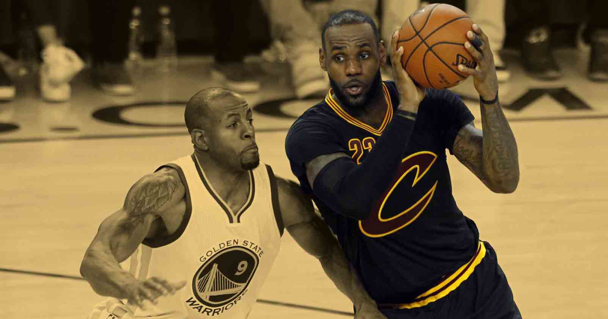 LeBron reveals why he was afraid after blocking Andre Iguodala in Game 7 of the 2016 NBA Finals ...