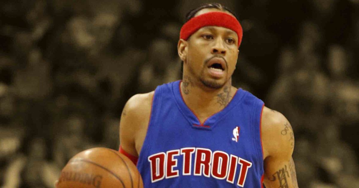 Iverson fired back at critics saying he had lost a step in Detroit ...